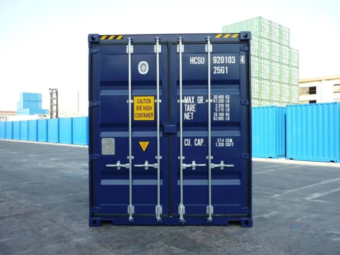20FT High Cube Shipping Container – ISO 668, CSC Certified, CORTEN Steel