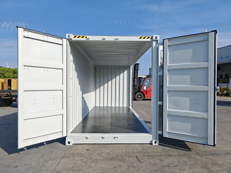 20FT One Trip Open Side Shipping Container – Full-Length Side Access ...