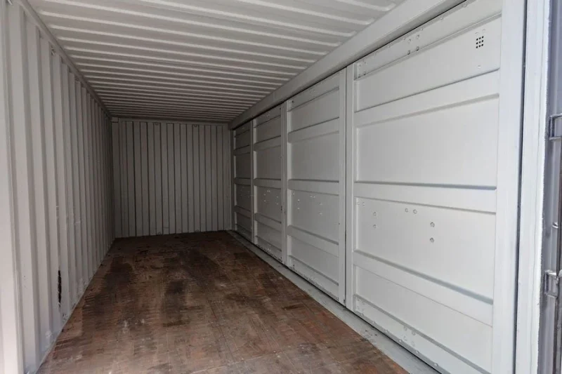 20FT One Trip Open Side Shipping Container – Full-Length Side Access ...